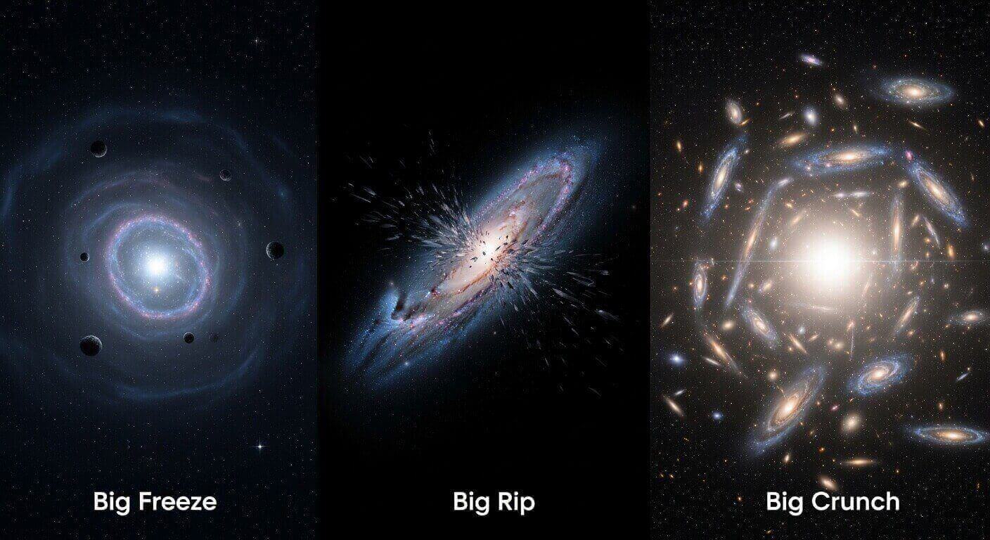 Big Rip vs. Big Crunch: A Scientific Look at the Universe's End