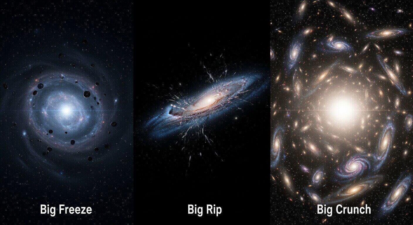 Big Rip vs. Big Crunch: A Scientific Look at the Universe's End